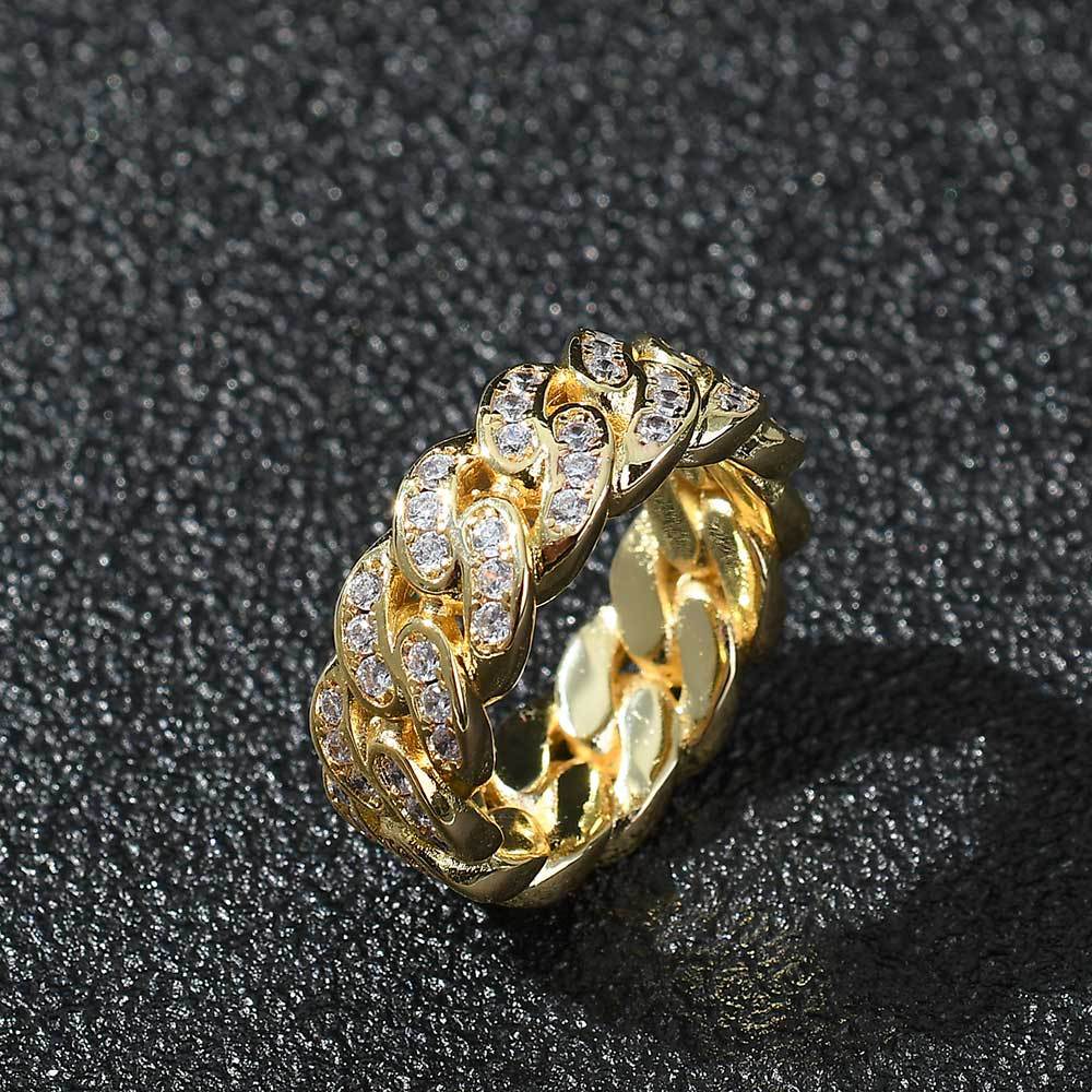 8mm Miami Cuban ring – ICEEDRIP